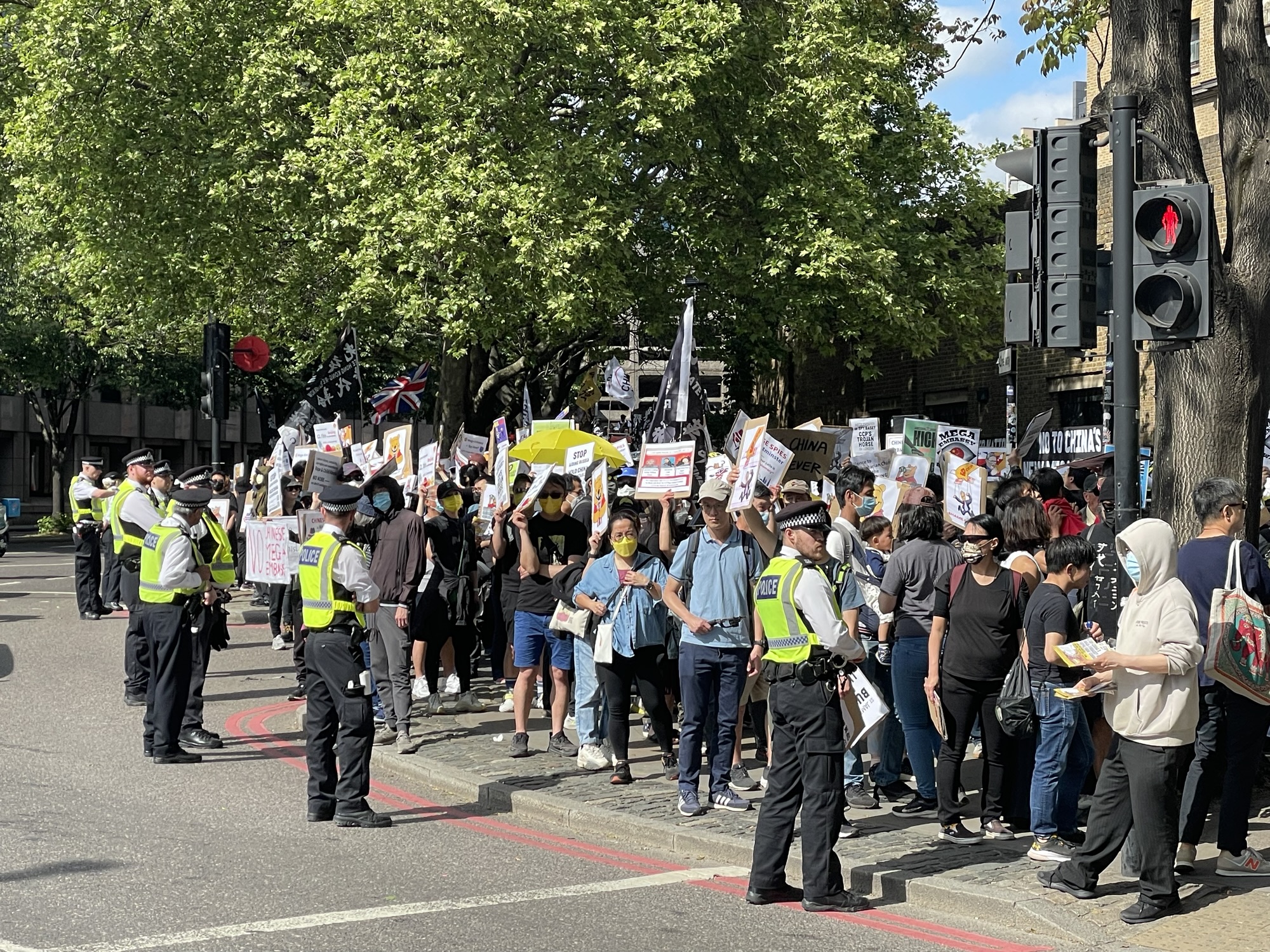 “Today, Everything Is Wrong”: Thousands Protest China’s Mega-Embassy ...